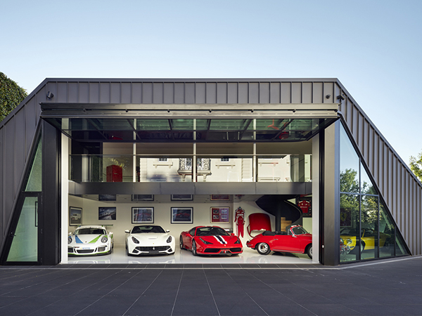 Slick garage designed for fast cars | Architecture & Design