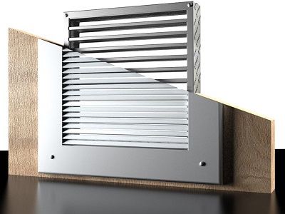 LVH intumescent air transfer grilles for fire doors | Architecture & Design