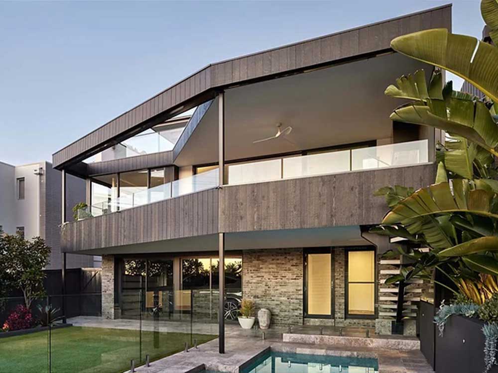 Monotone palette with Petersen bricks adds timeless quality to ...
