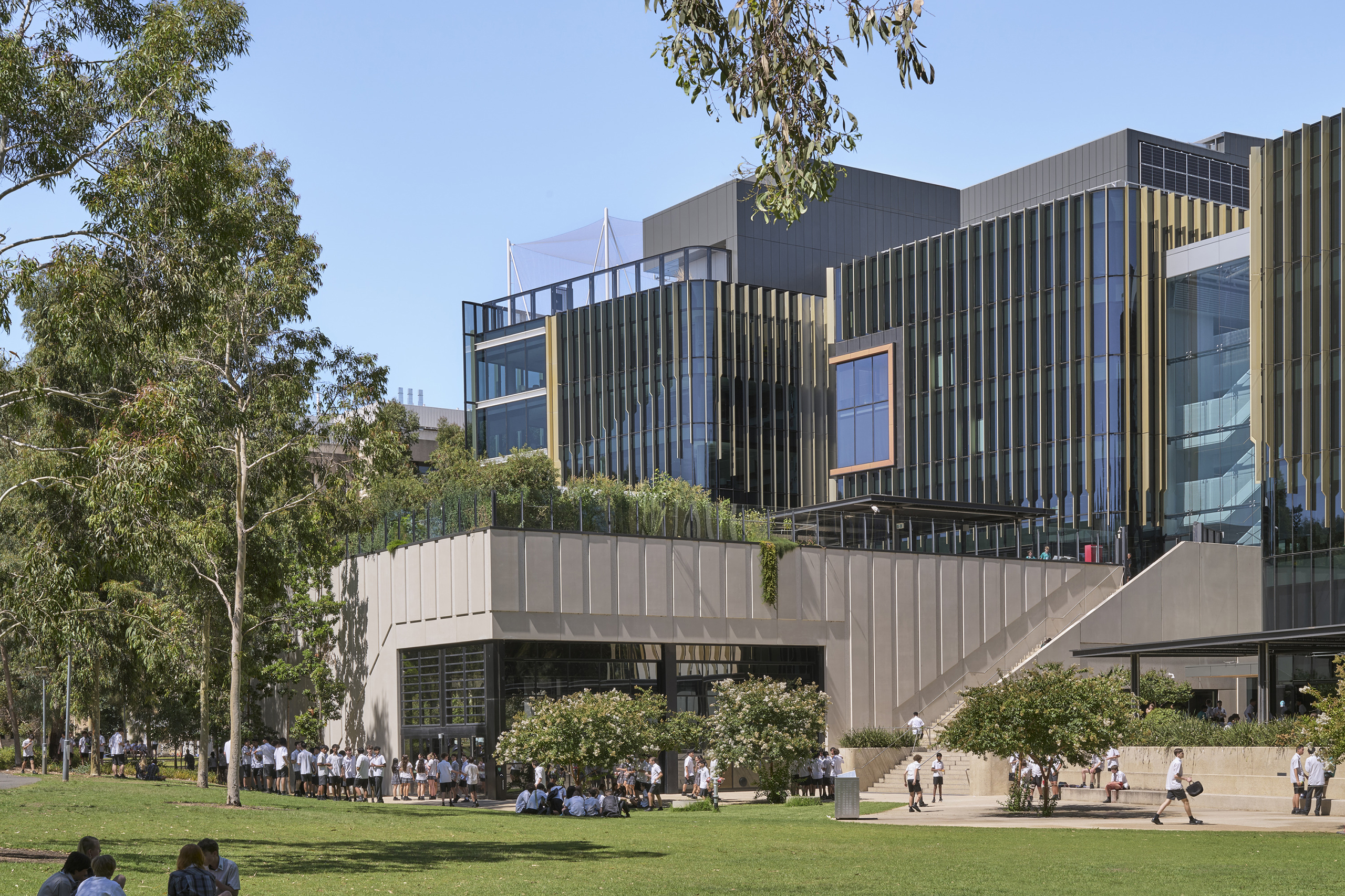 Enter Adelaide Botanic High School | Architecture & Design