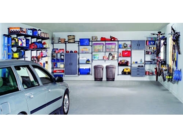 Adjustable Garage Shelving by Garageworks | Architecture & Design