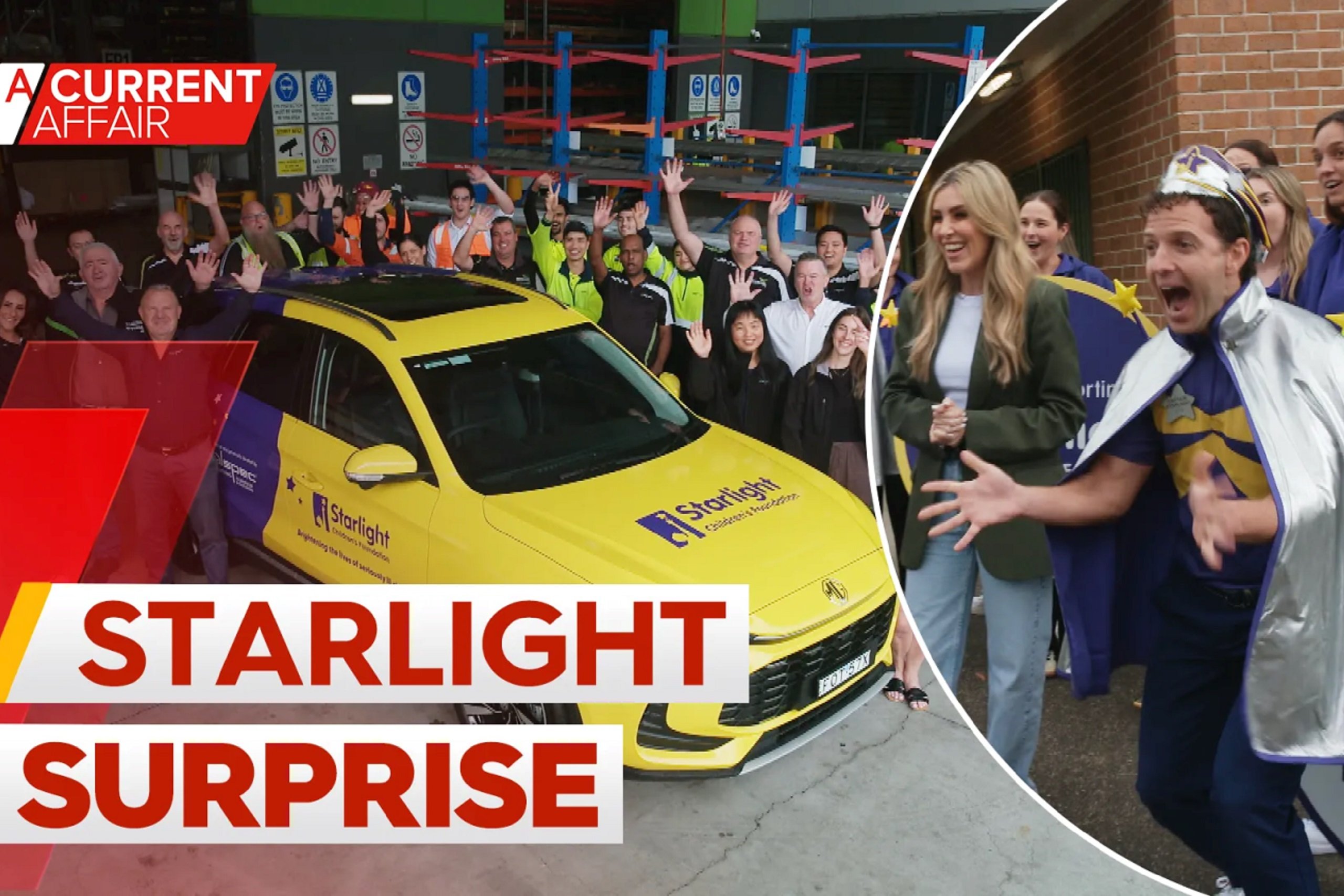 Alspec featured on ‘A Current Affair’ for car donation to Starlight ...