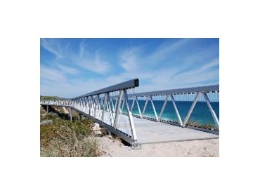Aluminium foot bridges available from Landmark Products | Architecture ...