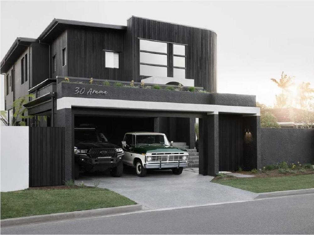 Charred look Trendplank cladding makes a point of difference at ...