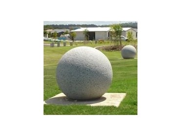 Auscast concrete ball bollards available from Moodie Outdoor Products ...