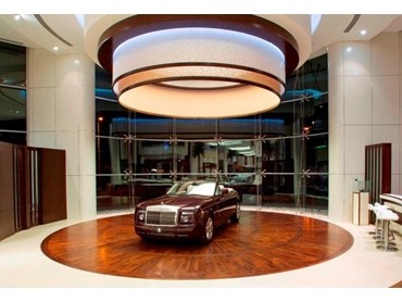 Australian Turntable Co. provides showroom turntables for luxury car ...