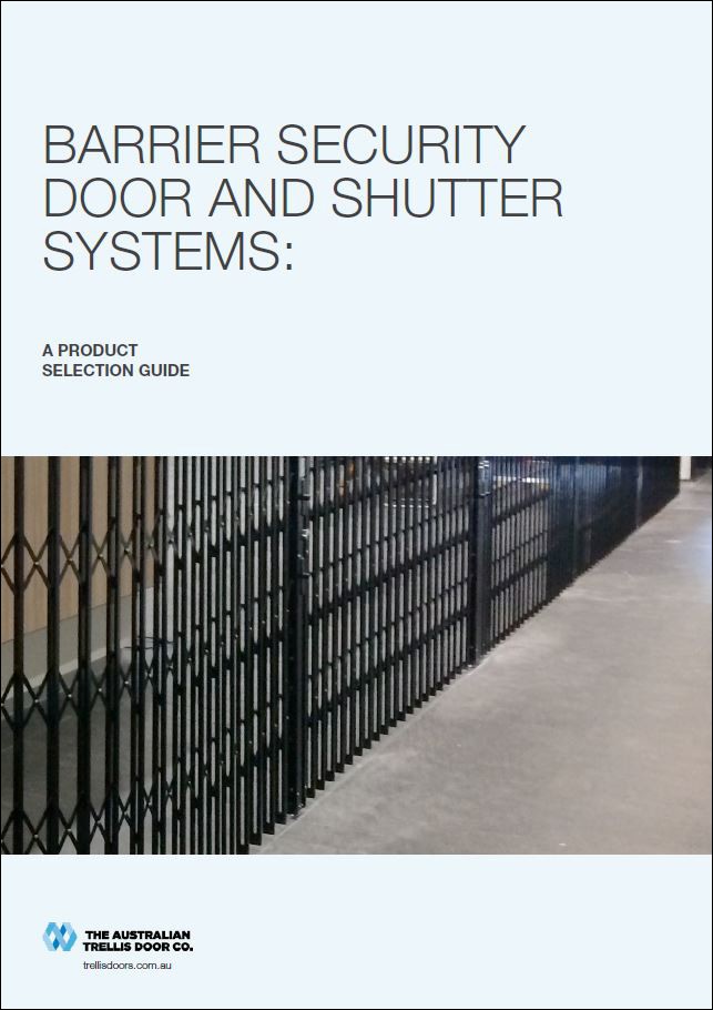 Barrier security door and shutter systems: A product selection guide ...