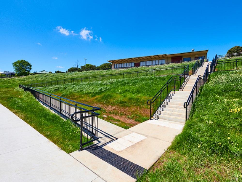 Safe and compliant 235-metre access way provided at Baxter Park soccer ...