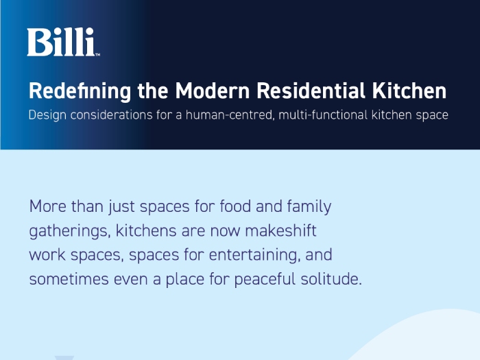 Redefining The Modern Residential Kitchen: Design Considerations For A ...