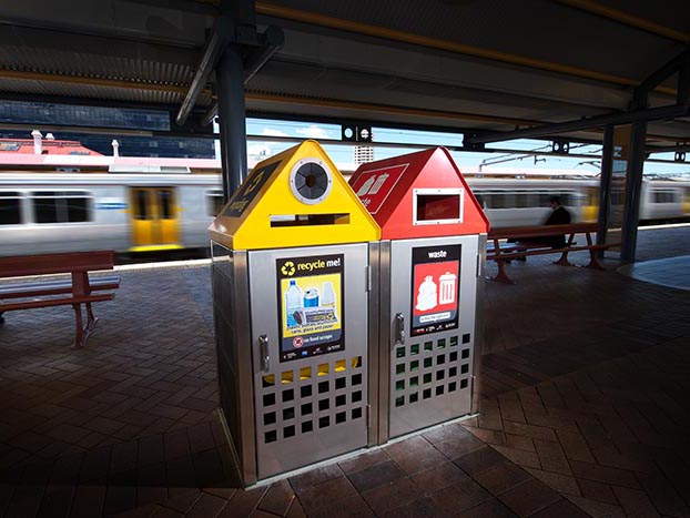 BinSafe custom waste solutions bin enclosures | Architecture & Design