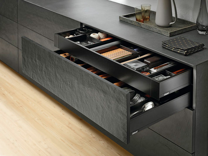 Ergonomic slimline drawer system for any living area. | Architecture ...