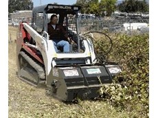 BrushHound FH series of skid steer flail mulchers from RockHound ...