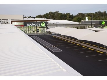COLORBOND Coolmax solar-reflective roof cooling new Woolworths ...