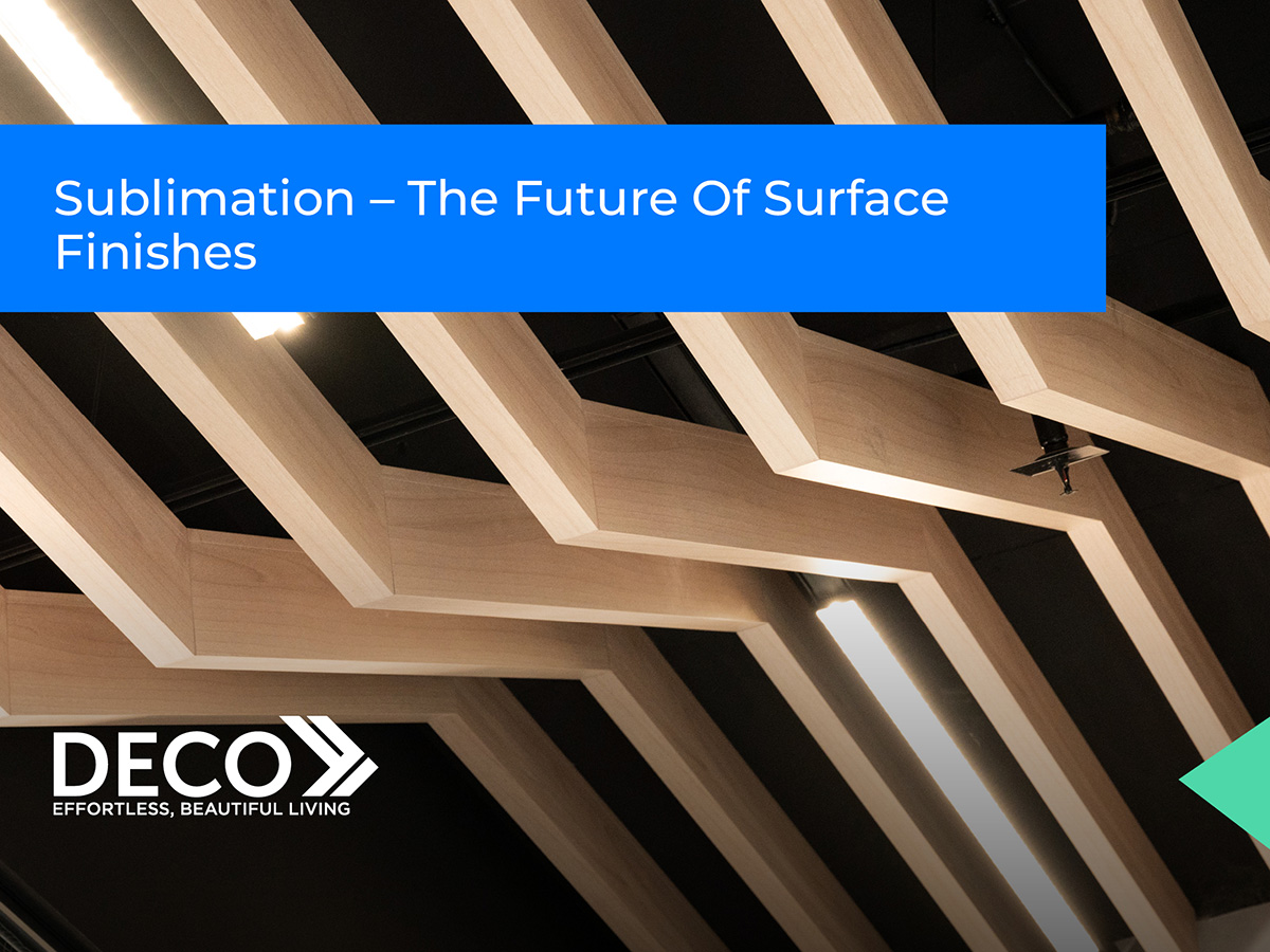 CPD Online - Sublimation: The future of surface finishes | Architecture ...
