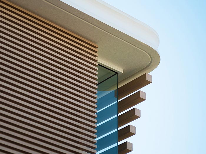 Concealed fix system Kabebari timber look battens | Architecture & Design