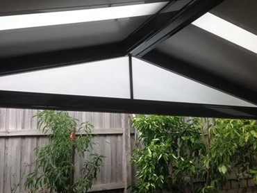 Datco Industries new pergola infills for smart gable ends ...