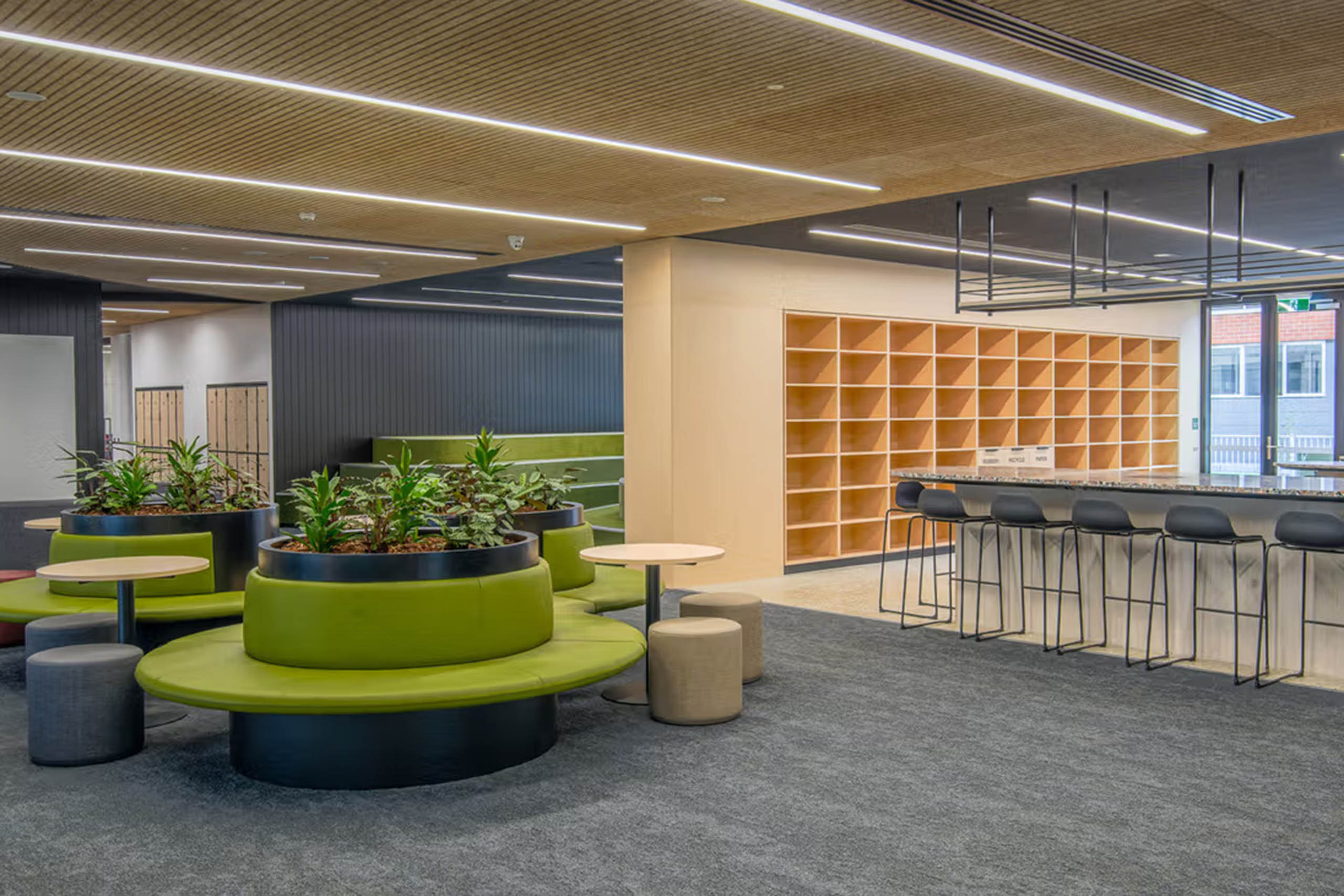 Cewood Wood Wool panels meet Mentone Grammar building's high ...