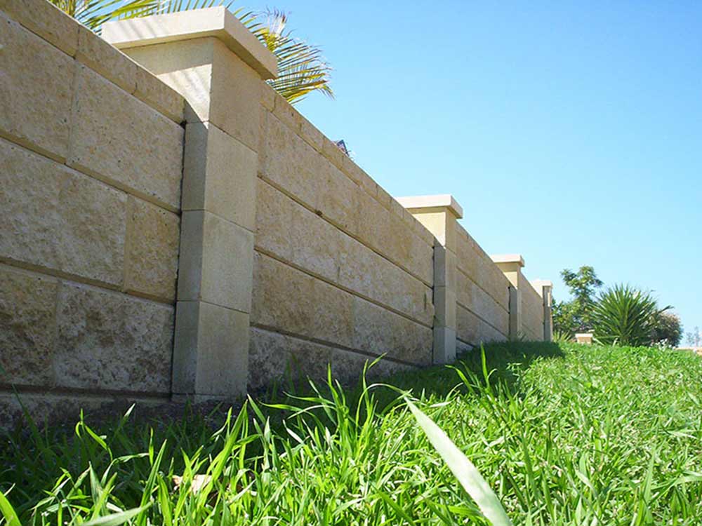 Masonry Fence Design