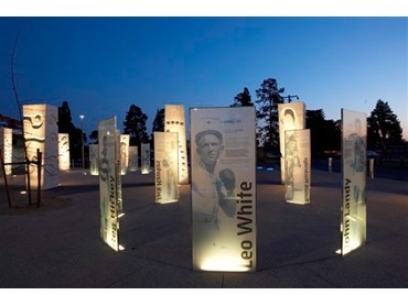 Digiglass install decorative glass panels at Legends Plaza in Geelong ...