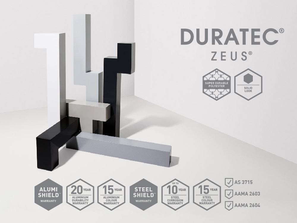 Dulux Duratec Zeus powder coat range | Architecture & Design