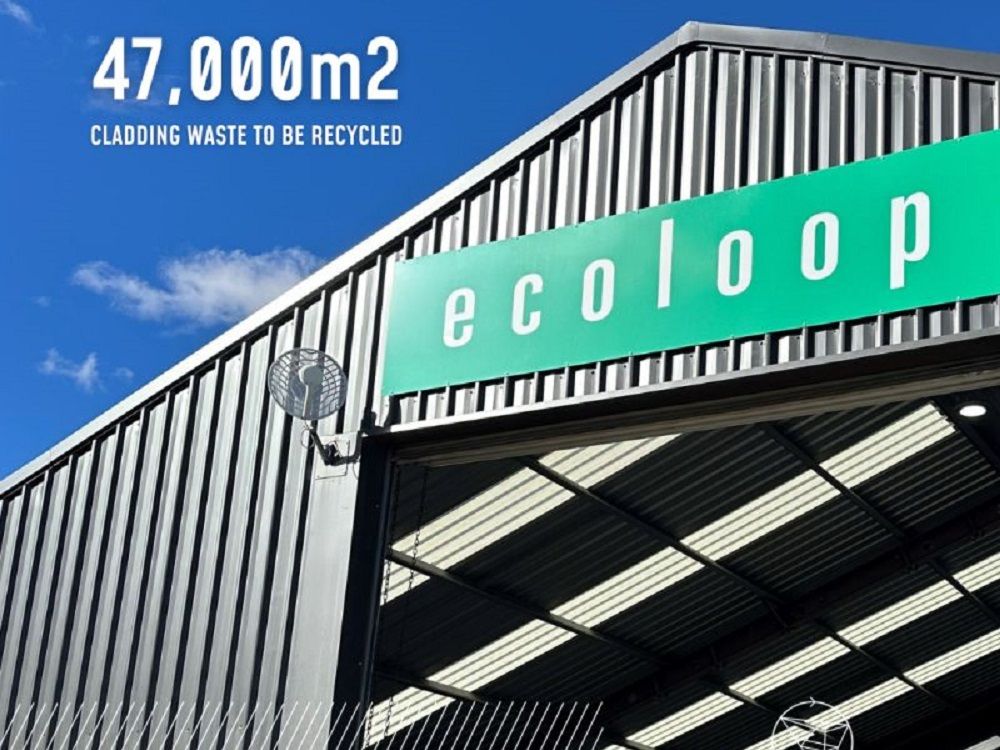 Ecoloop to recycle 47,000m² of cladding waste from commercial and ...