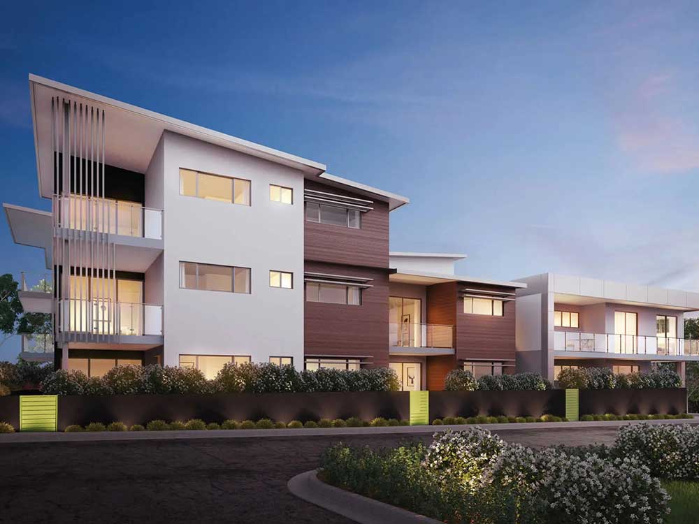 High-Rise Efficiency: afs rediwall® at Eden Greenacre | Architecture ...