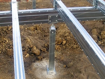 Ezi-Pier adjustable steel piers from Spantec Systems Pty | Architecture ...