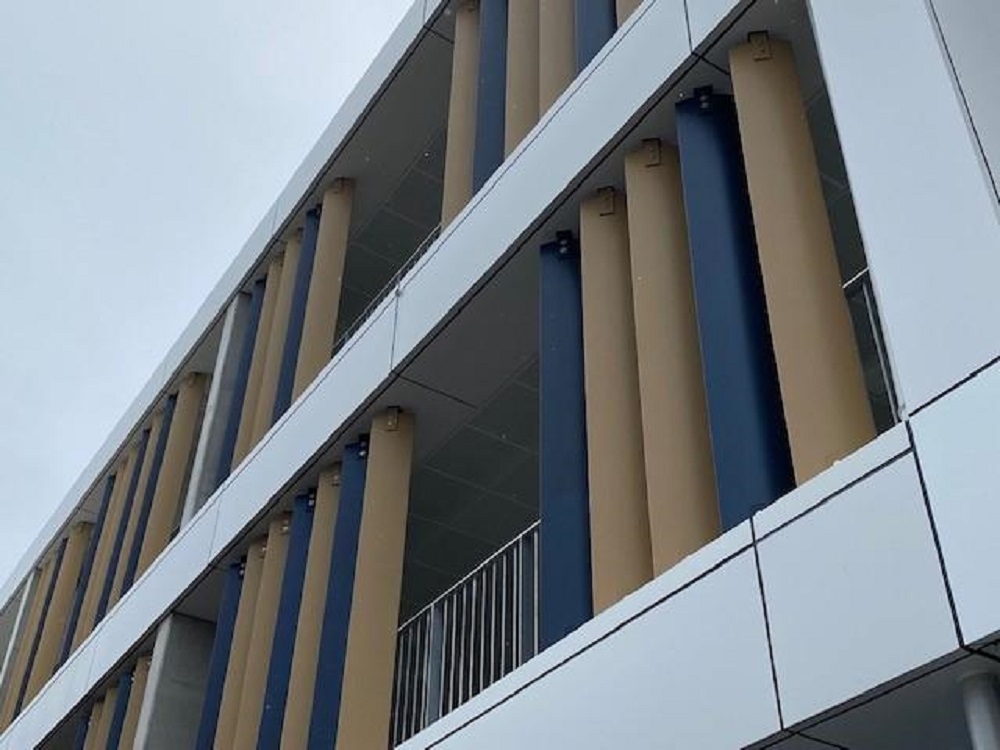 durlum suspended ceiling system meets brief for Fairvale High School ...