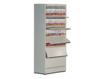 Flipper door cabinets from File-IT | Architecture & Design