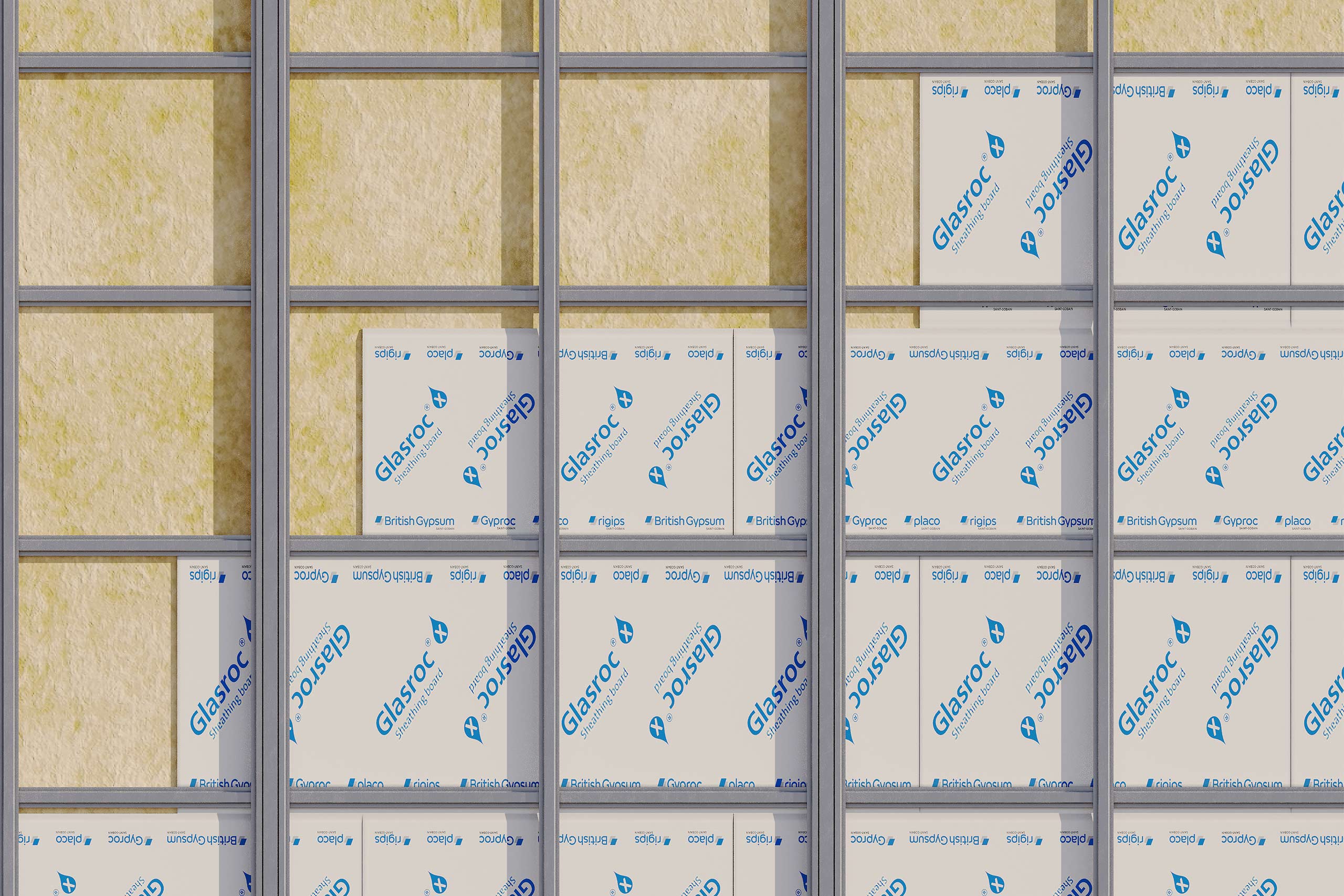 Glasroc® X: Class 4 Vapour Permeable Rigid Air Barrier Board for ...