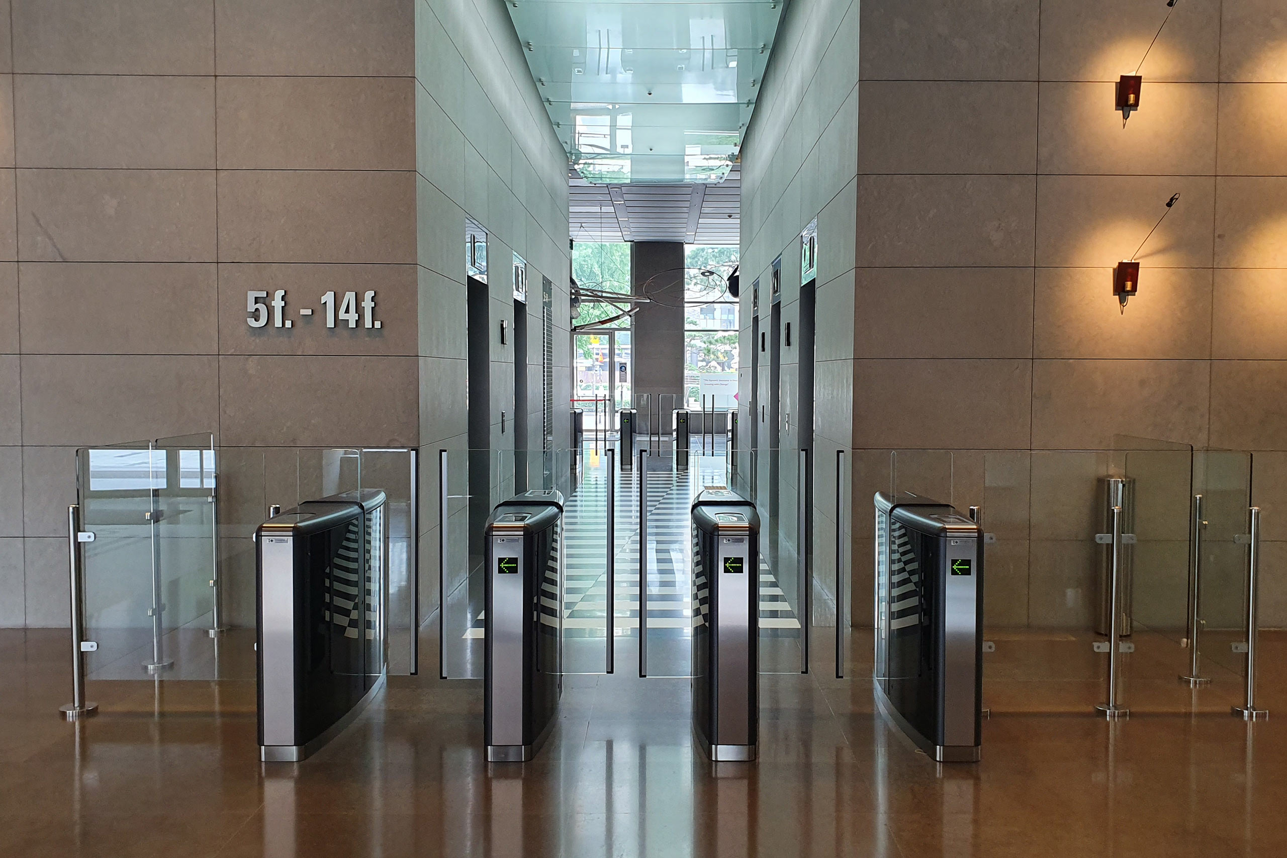 SpeedStile: Low-profile speed gates that provide quick and easy ...