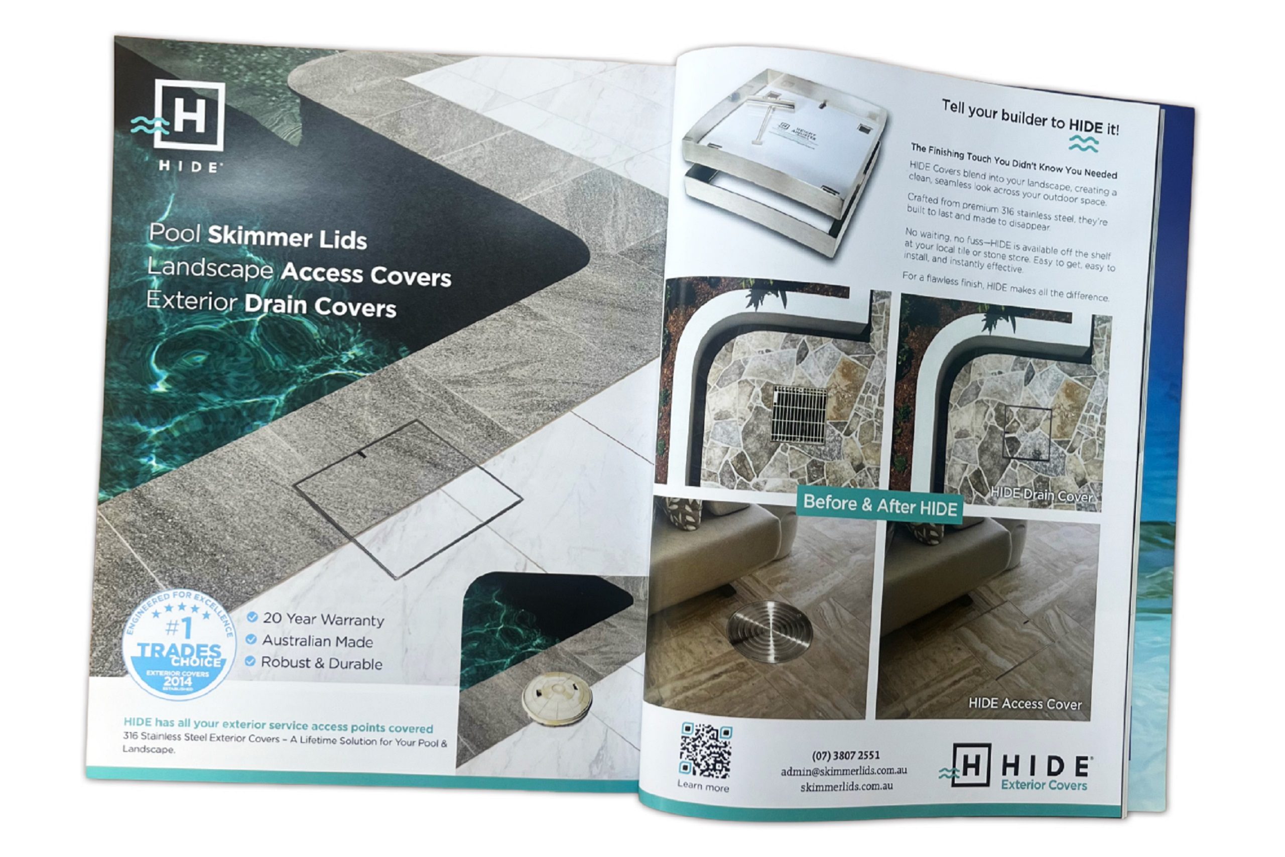 HIDE drain covers: Turning an everyday pool necessity into a seamless ...