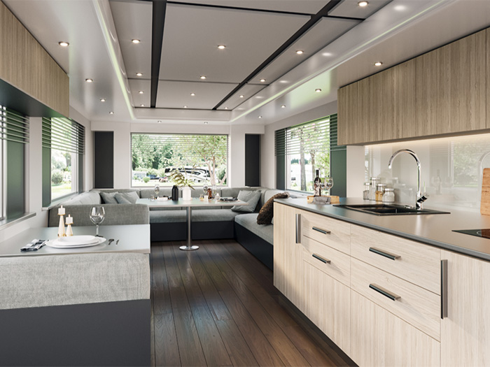 A sophisticated, lightweight, dual-layer acrylic sheet solution ...