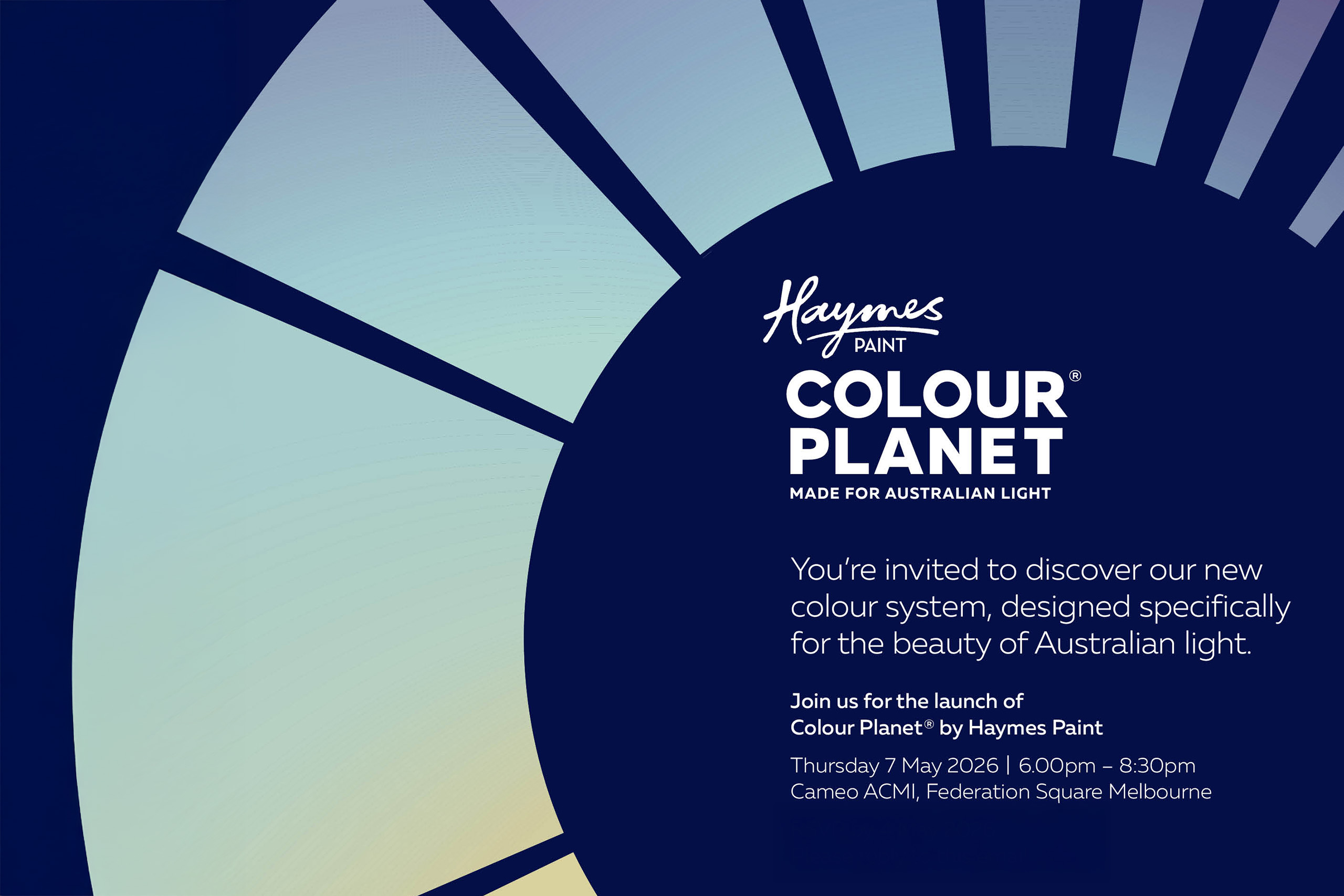 Colour Planet Launch: Haymes Paint’s New System for Australian Light ...