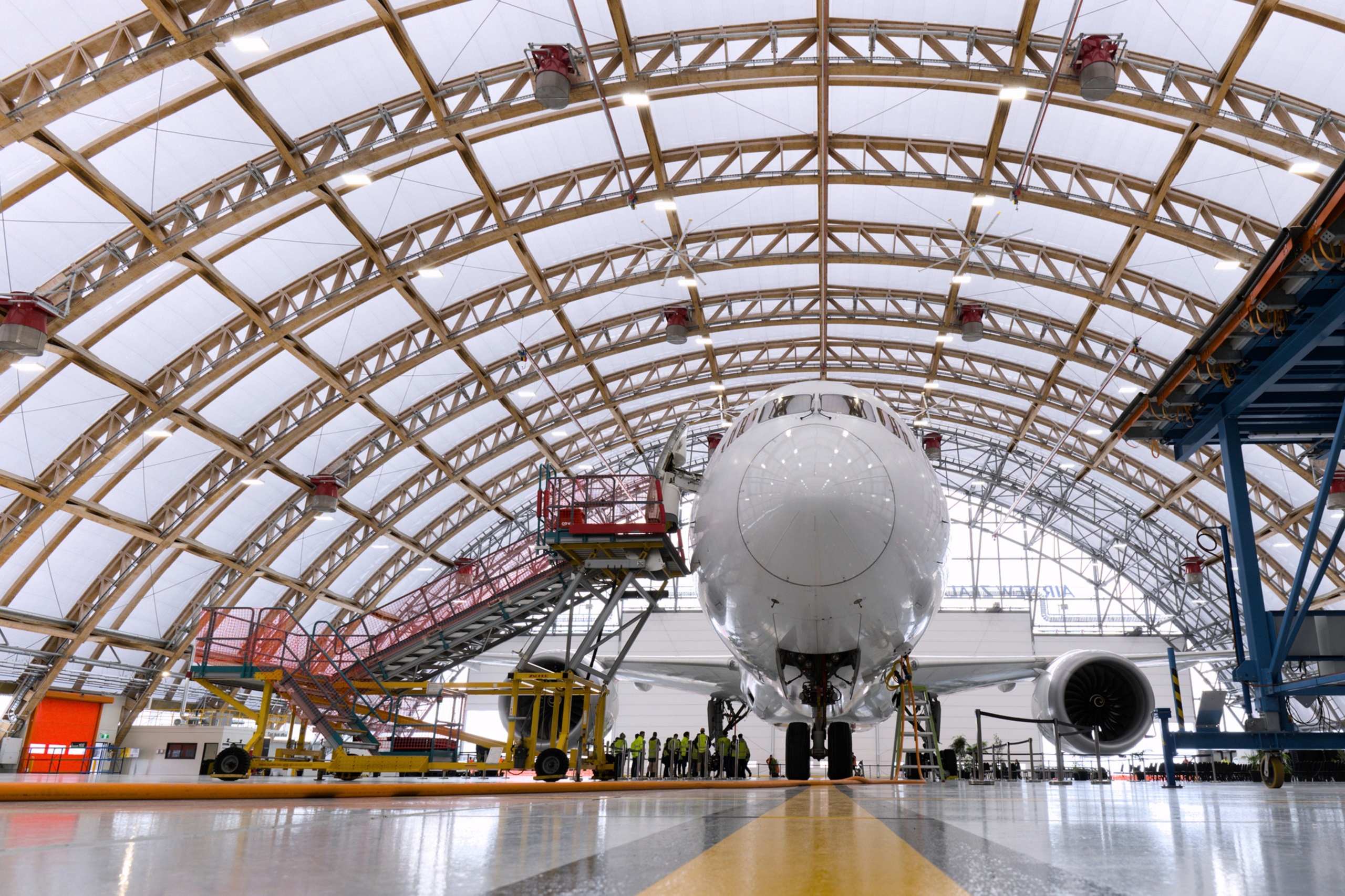 Air New Zealand’s Hangar 4: World’s first mass timber aircraft ...