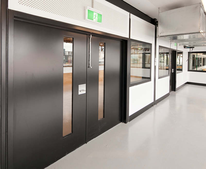 Timber partition doors for commercial applications | Architecture & Design