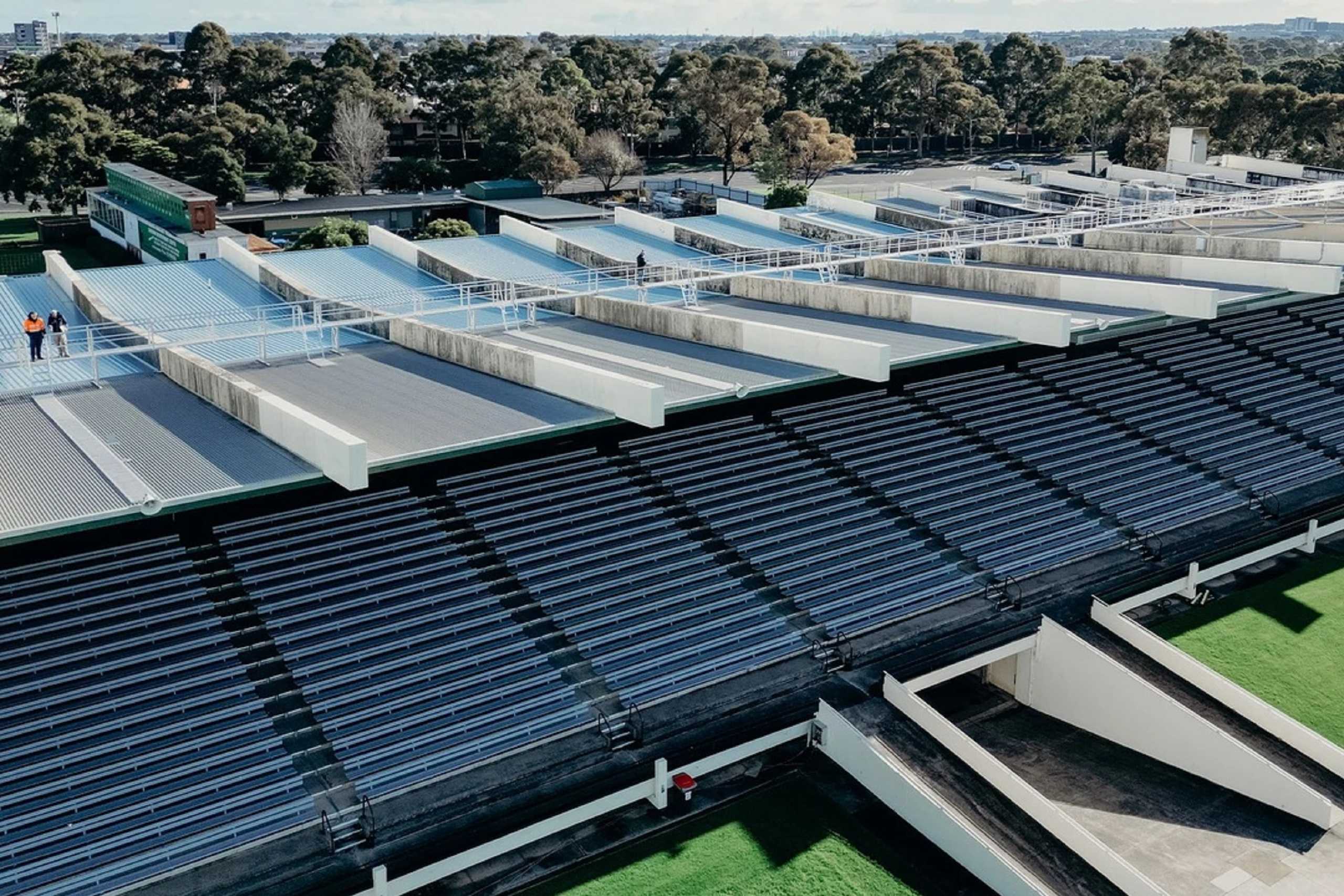 Kattsafe system delivers compliant roof access solution at Sandown ...