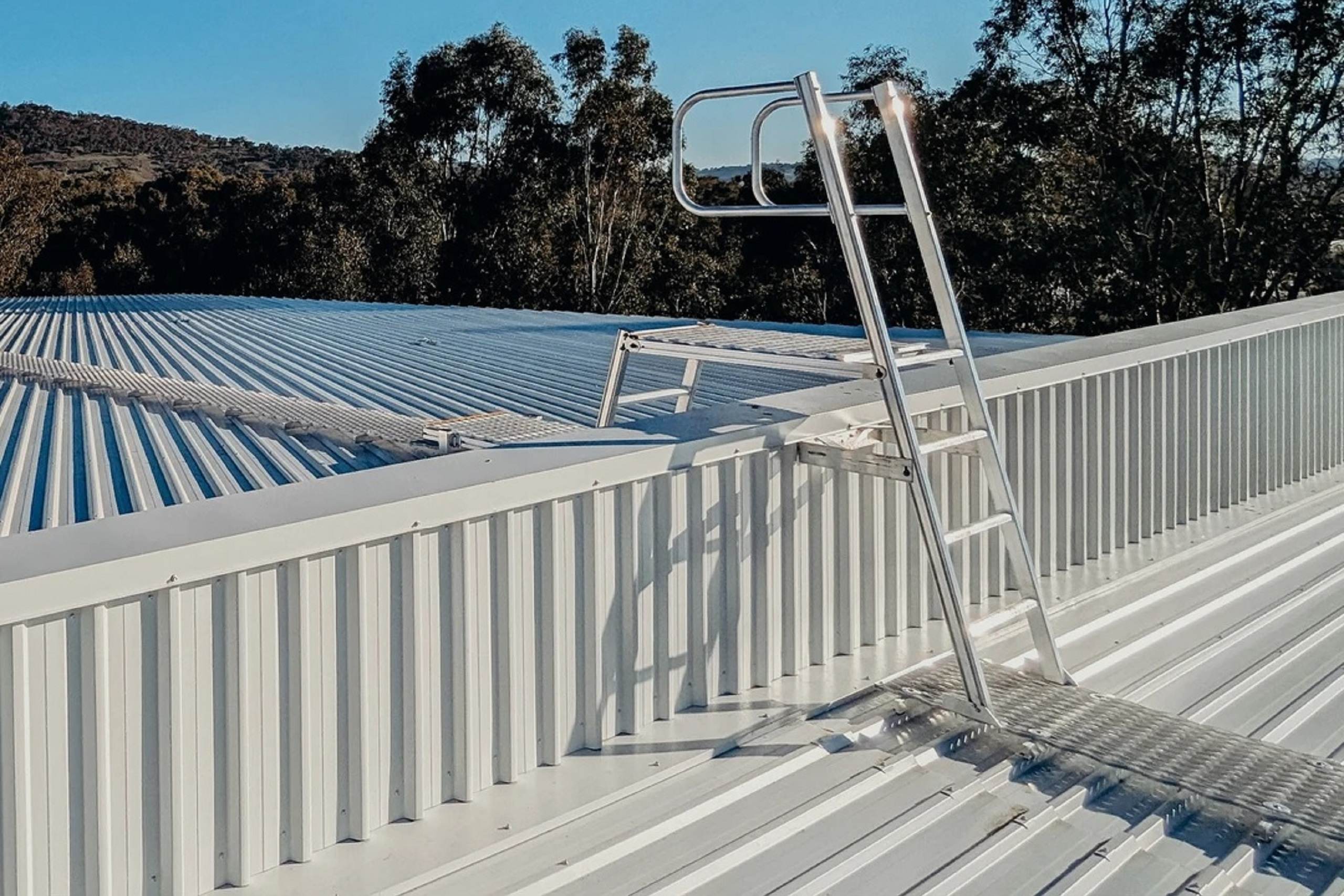 Rooftop maintenance access solution delivered for Wodonga warehouse ...