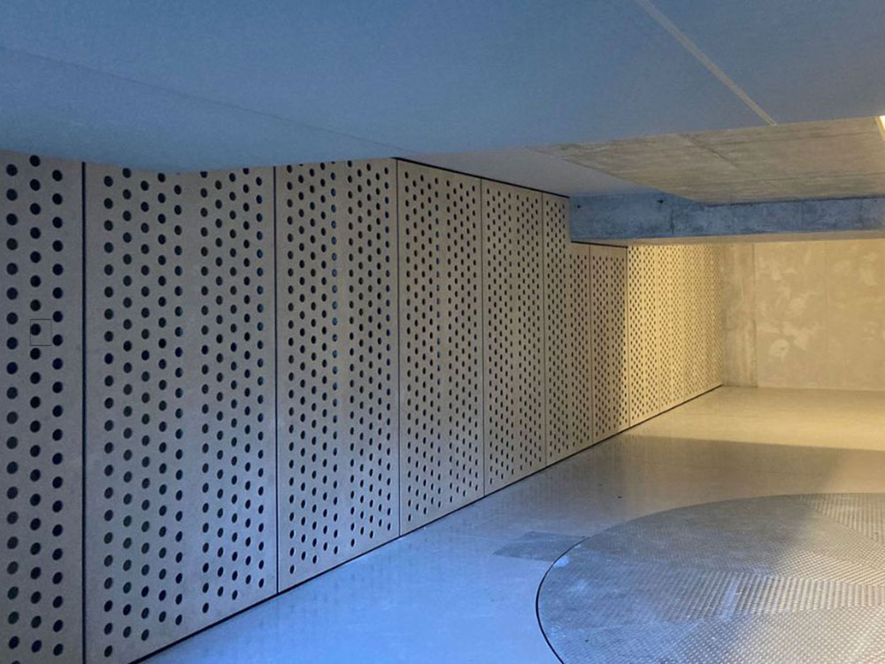 Key-Kompress panels installed for basement car garage in Caulfield home ...