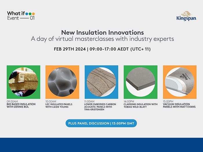 Kingspan Insulation Australia Is Proud To Present 'What If', A Day Full ...