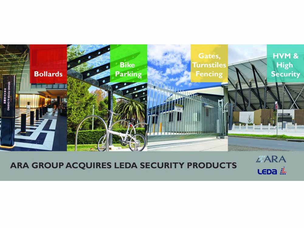 ARA Group acquires Leda Security Products | Architecture & Design