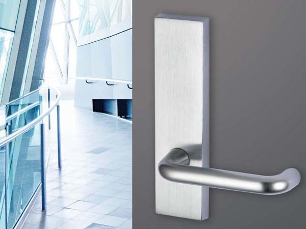 New Legge Marine Series door furniture by Allegion in stainless steel ...