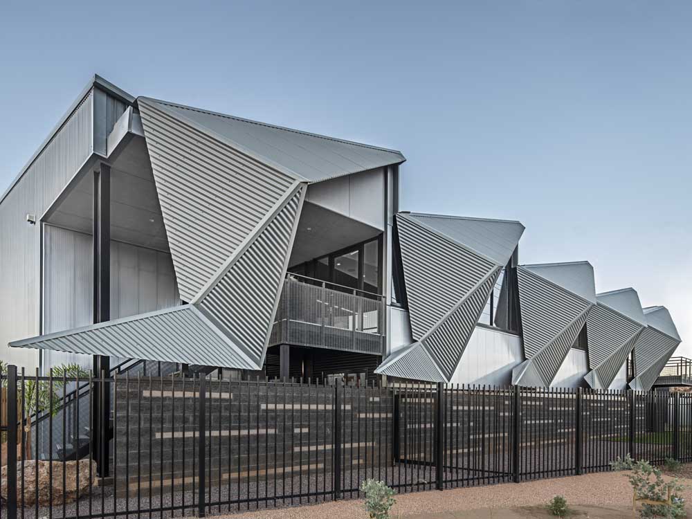 Striking steel building wins top honours at NT architecture awards ...