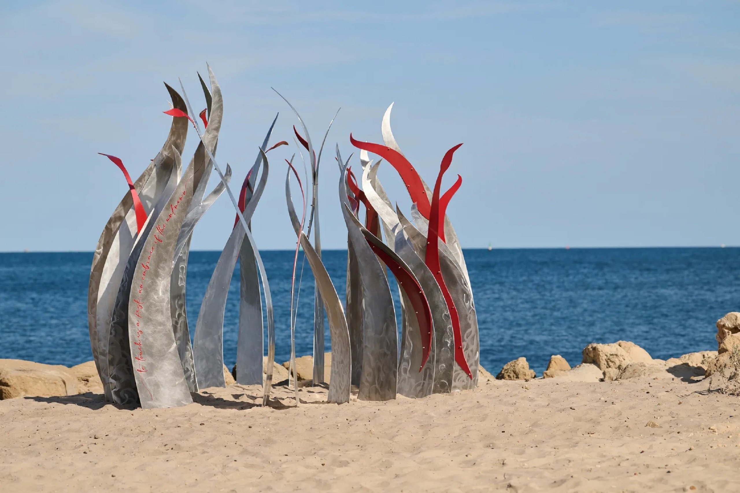 Melanie Maclou's aluminium sculpture sponsored by Capral for Sculpture ...