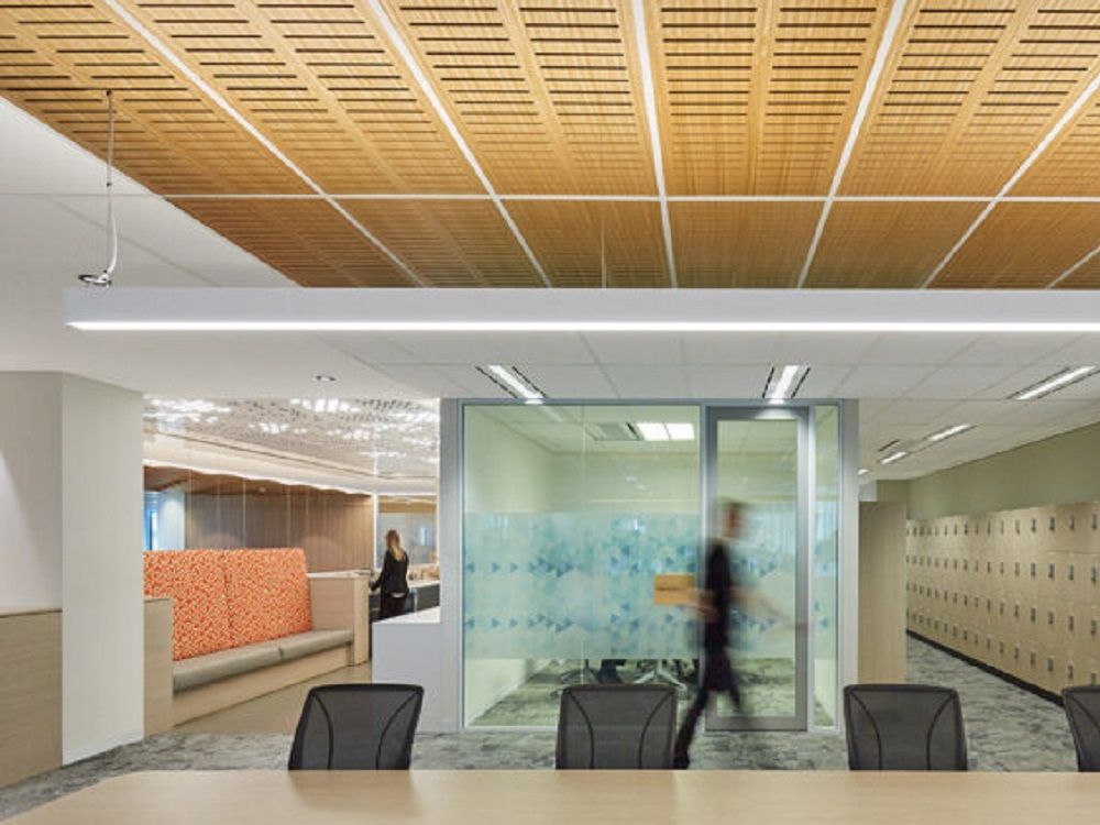 Custom timber wedge ceiling impresses at Mental Health Commission ...