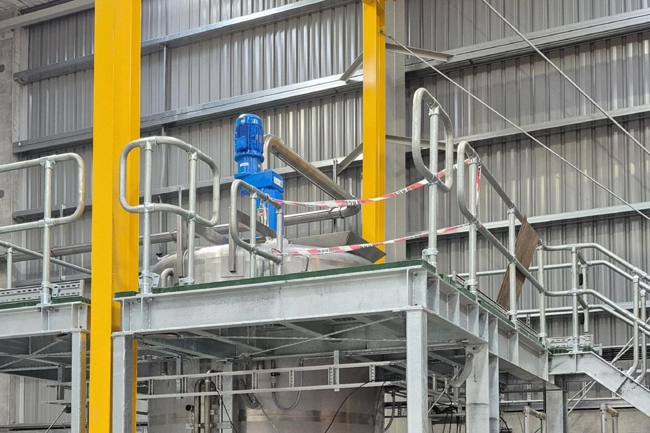 Moddex’s handrail kit engineered to integrate into client’s process ...