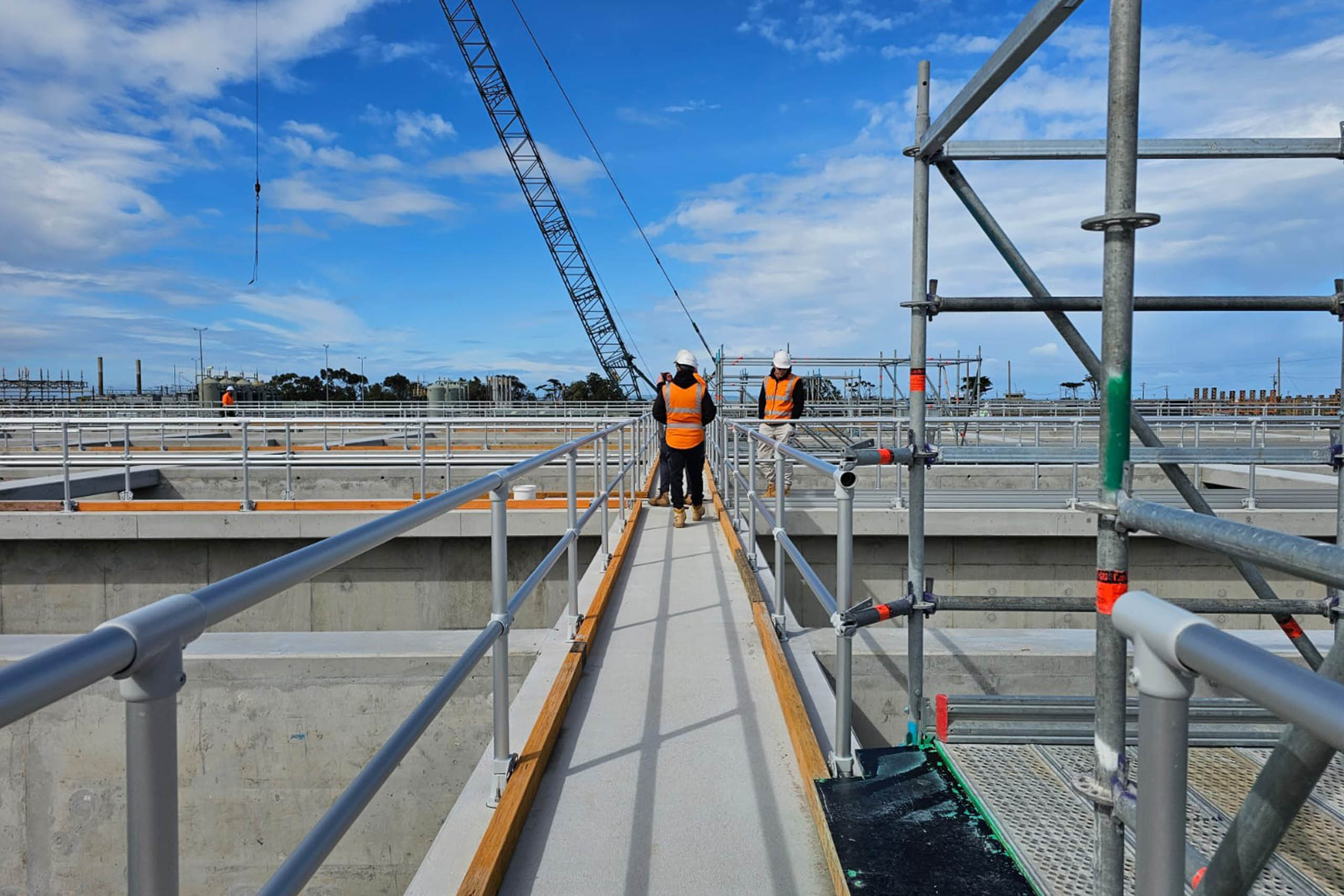 Tuffrail® industrial handrails provide a compliant access solution at ...