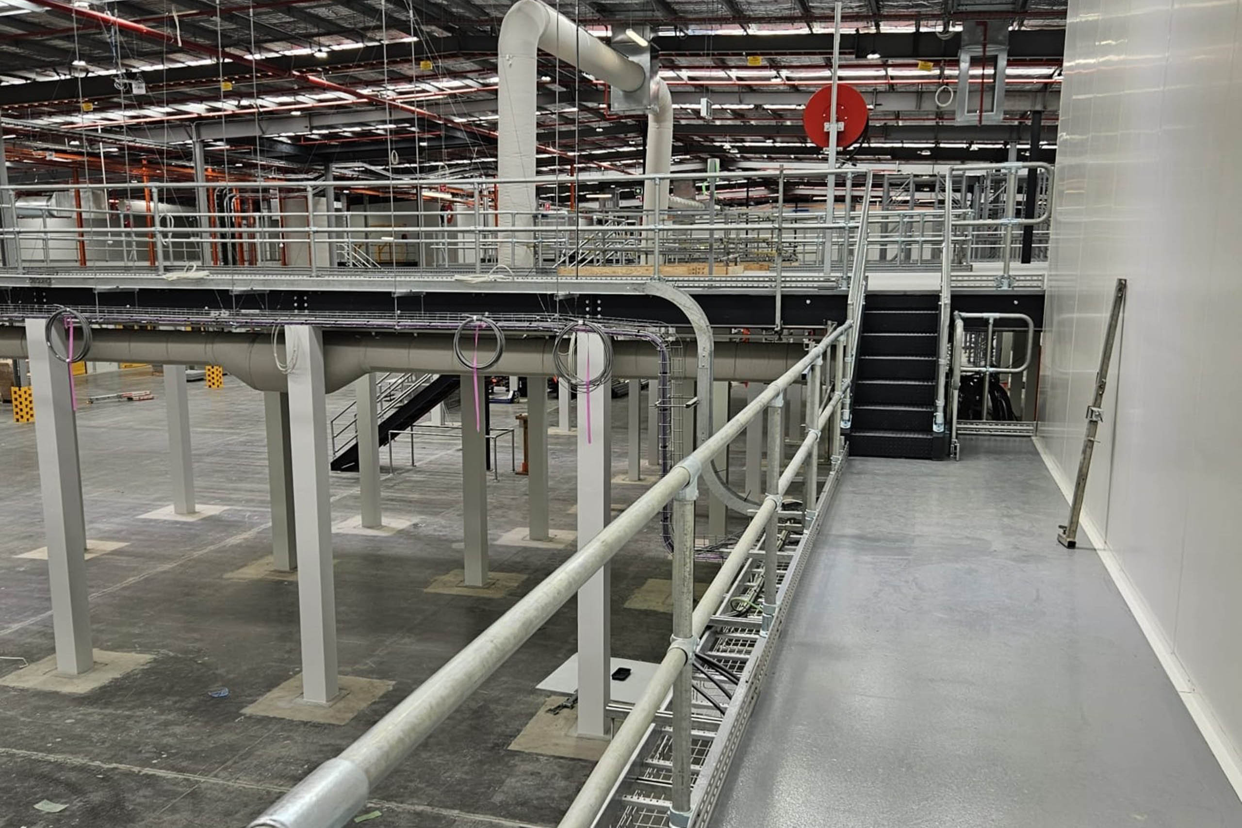 Moddex handrail and access systems installed at Woolworths’ Melbourne ...