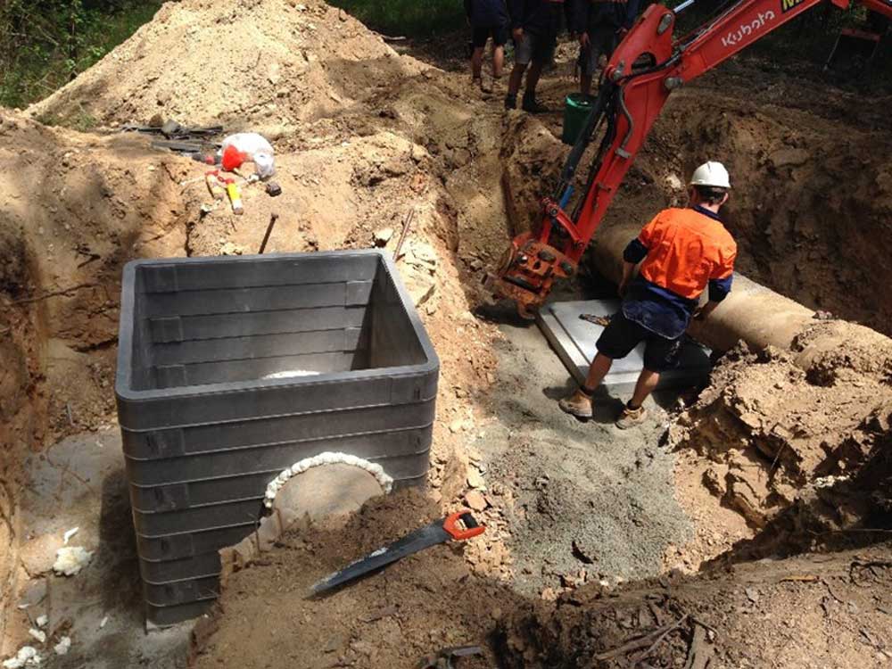 STAKKAbox access pit provides protection to flow water meter ...