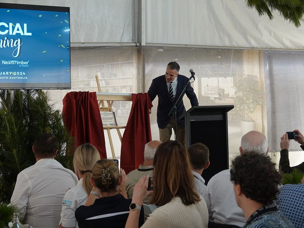 SA Premier opens Timberlink manufacturing facility and upgraded green ...